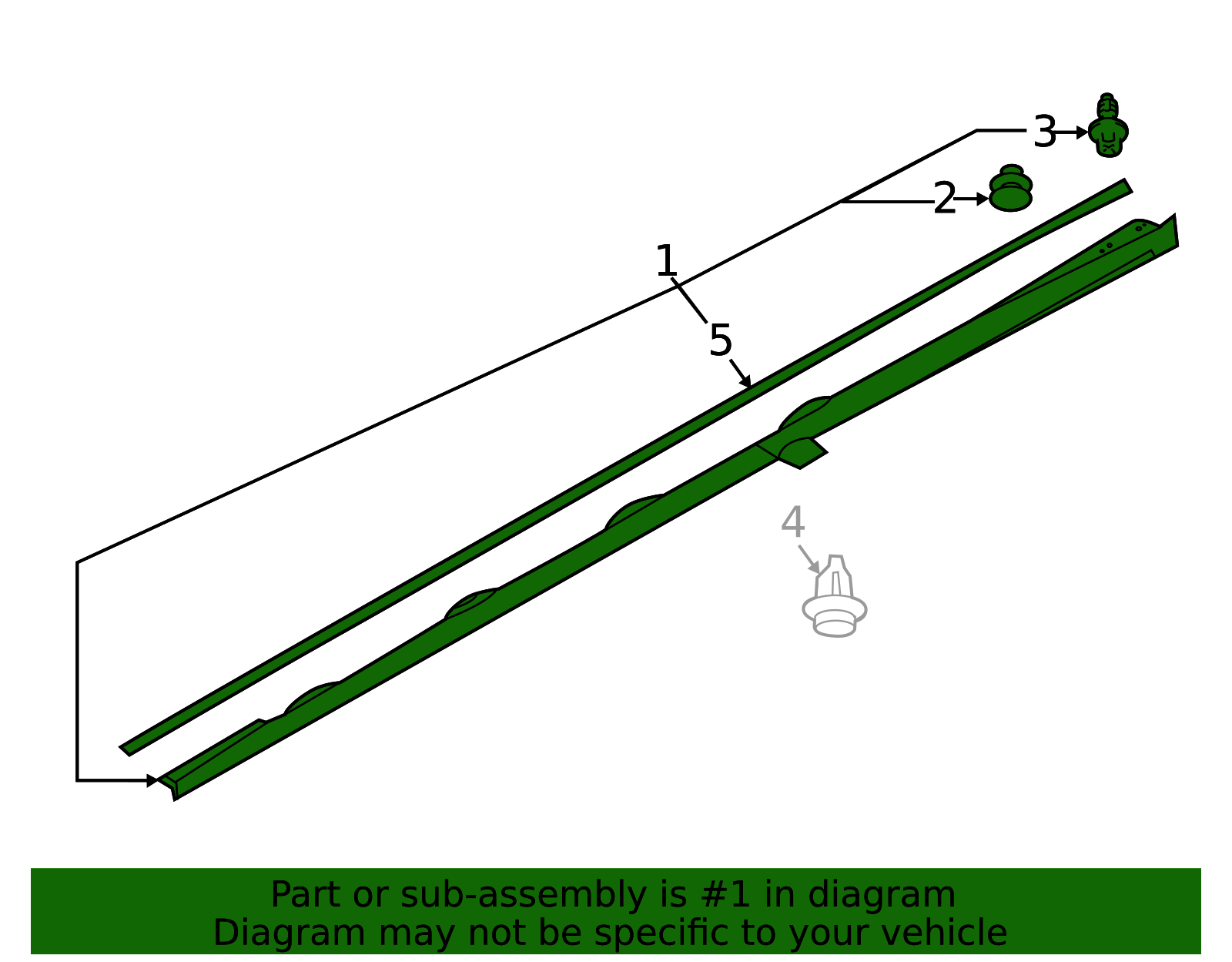 91112SJ330 - Rocker Molding 2019-2024 Subaru Forester | Subaru Factory ...