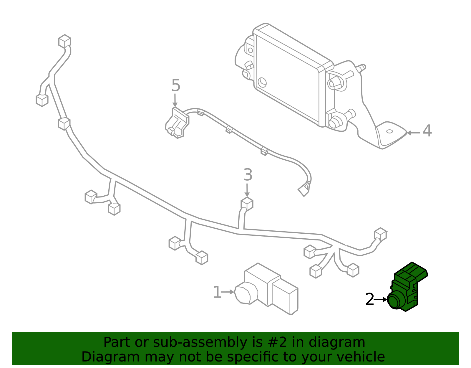 99310-G9100-CA - Sensor 2022-2023 Genesis G70 | Hyundai OEM Part