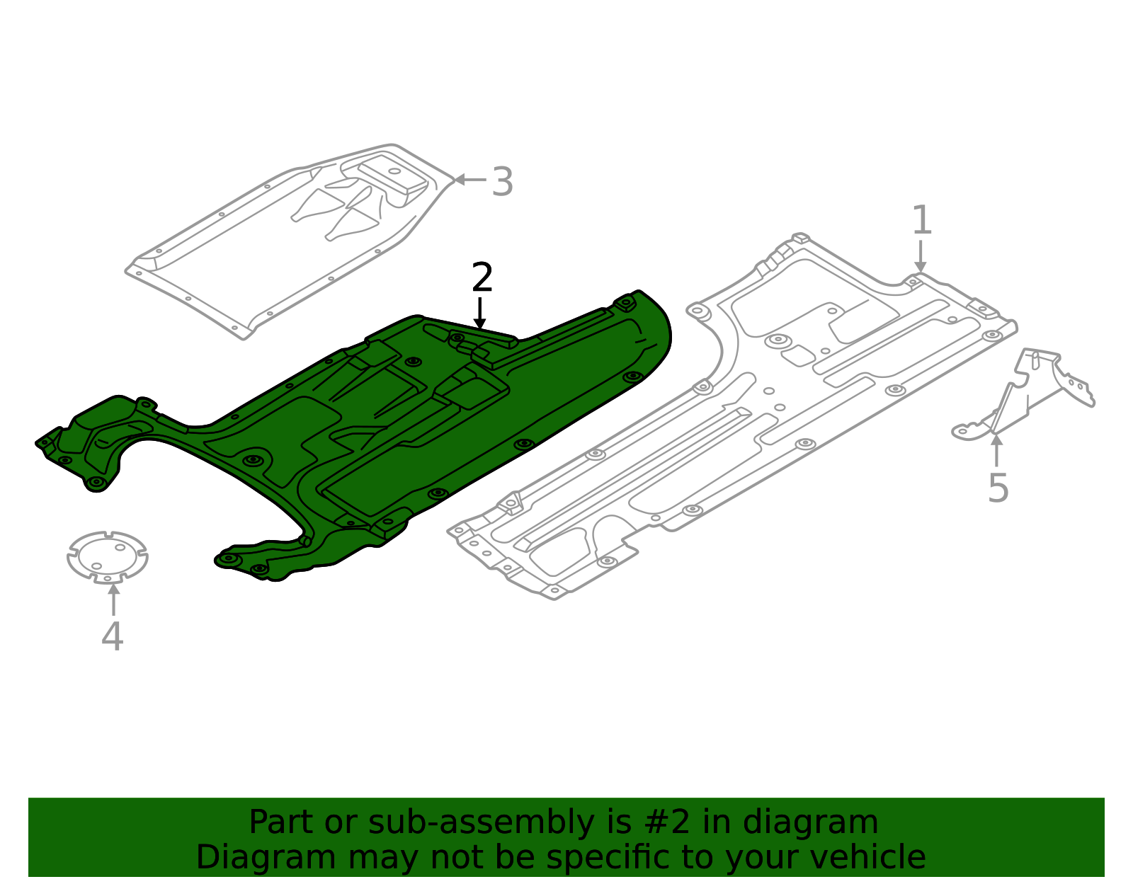 51757207147 - 2012-2019 BMW Center Shield (51-75-7-207-147) | BMW of ...