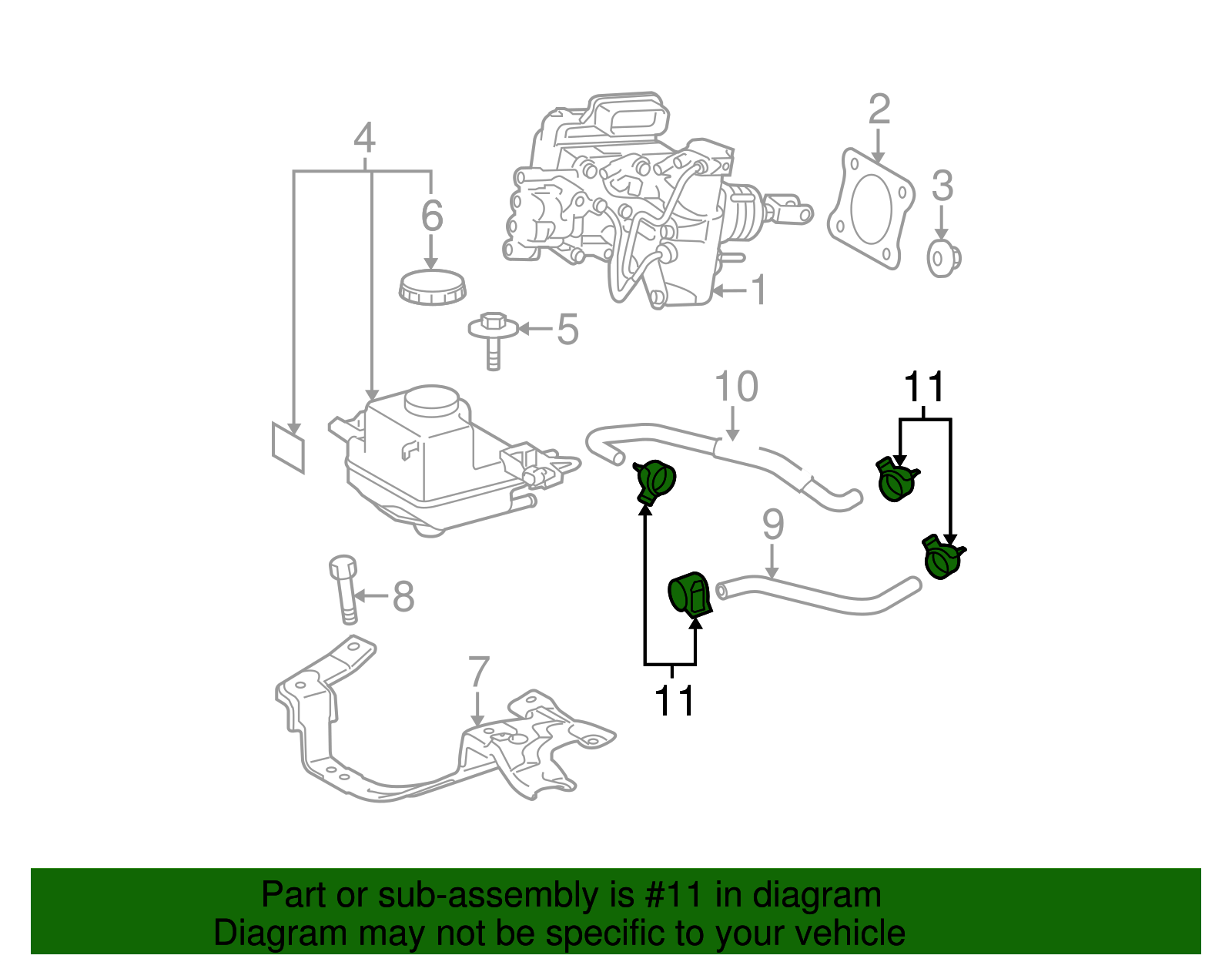 2009-2021 Toyota Hose Clamp 96137-41501 | Toyota Parts Center