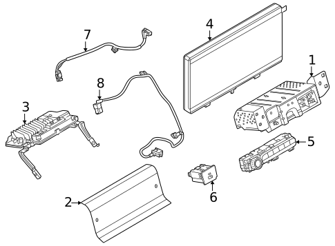 Navigation System for 2025 Ford Maverick | Ford Parts Direct