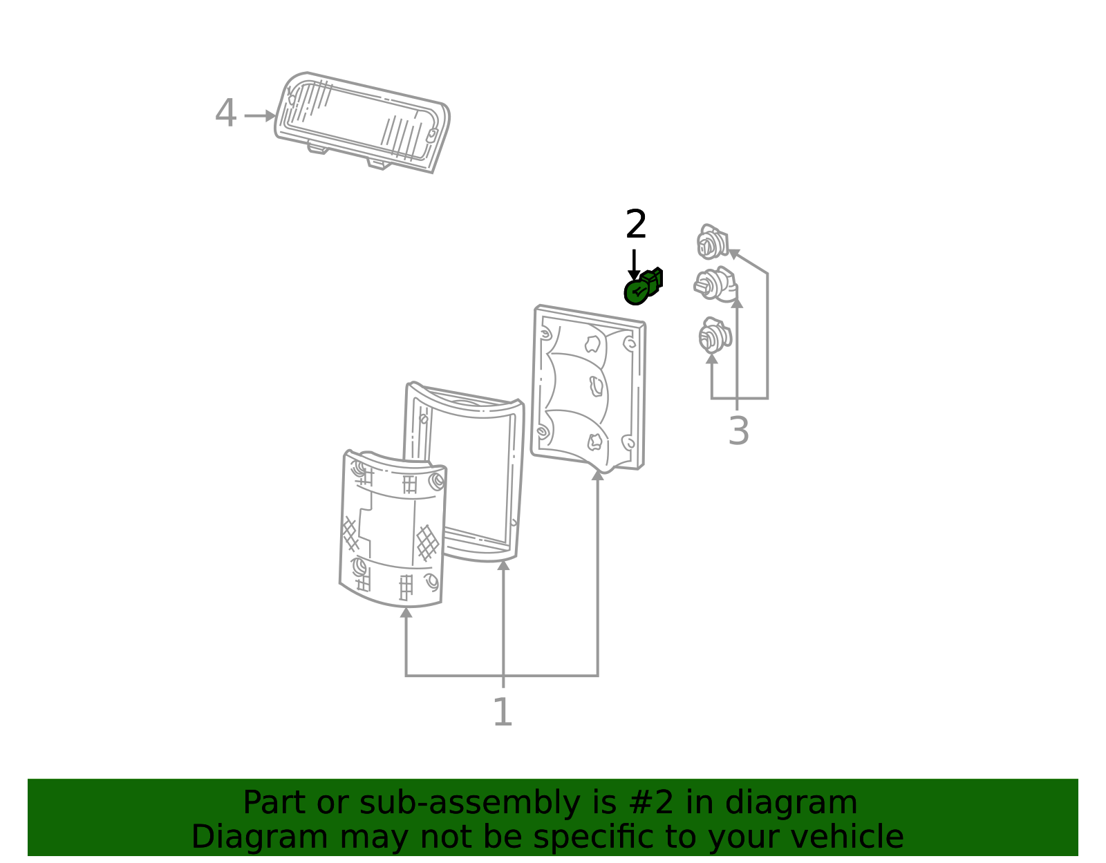 1988-2015 Ford Bulb F5DZ-13466-C | TascaParts.com
