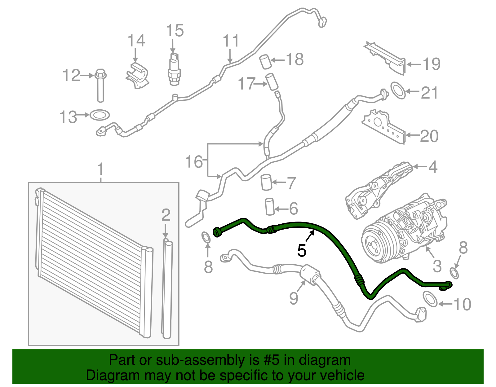 High-Pressure A/C Discharge Hose - Leak-Proof & OEM Built | AutoNation ...