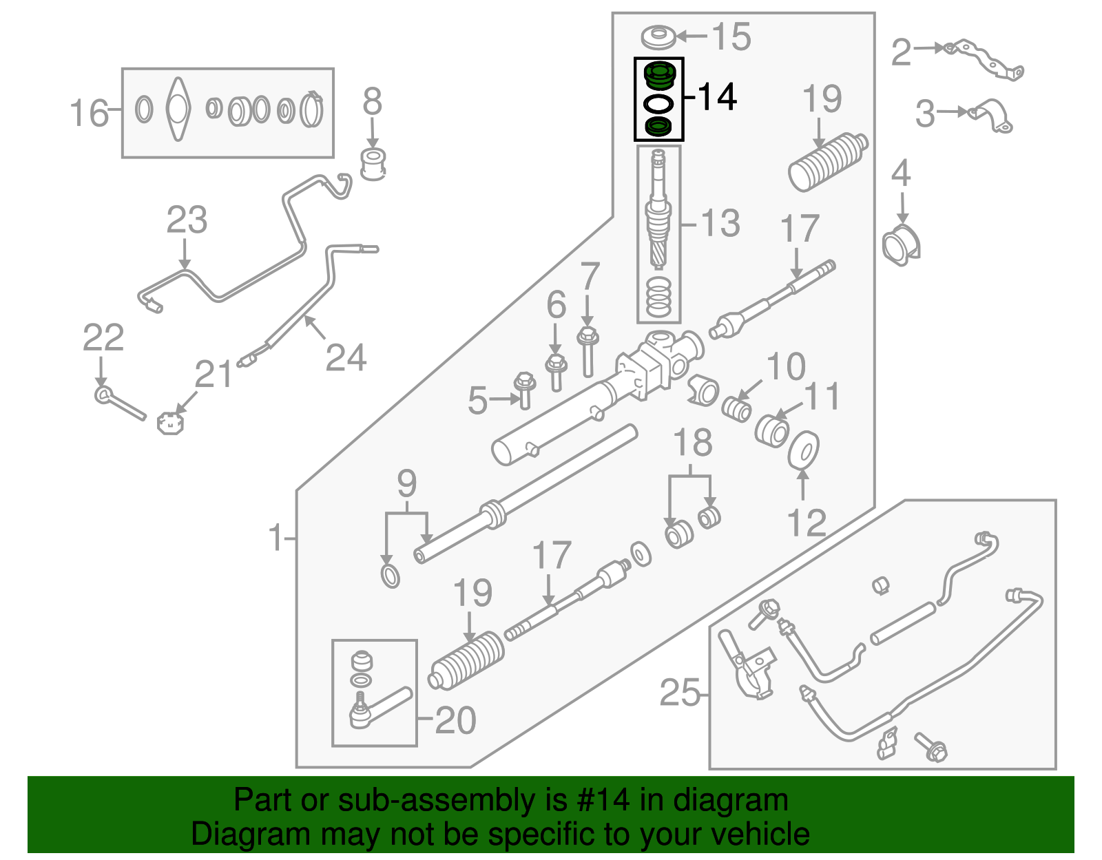 2005-2014 Subaru Valve Assembly Plug 34123SA001 | Subaru Parts Guys