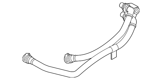4N0-317-801-E - Oil Cooler Line 2017-2025 Audi | Audi OEM Parts Guy