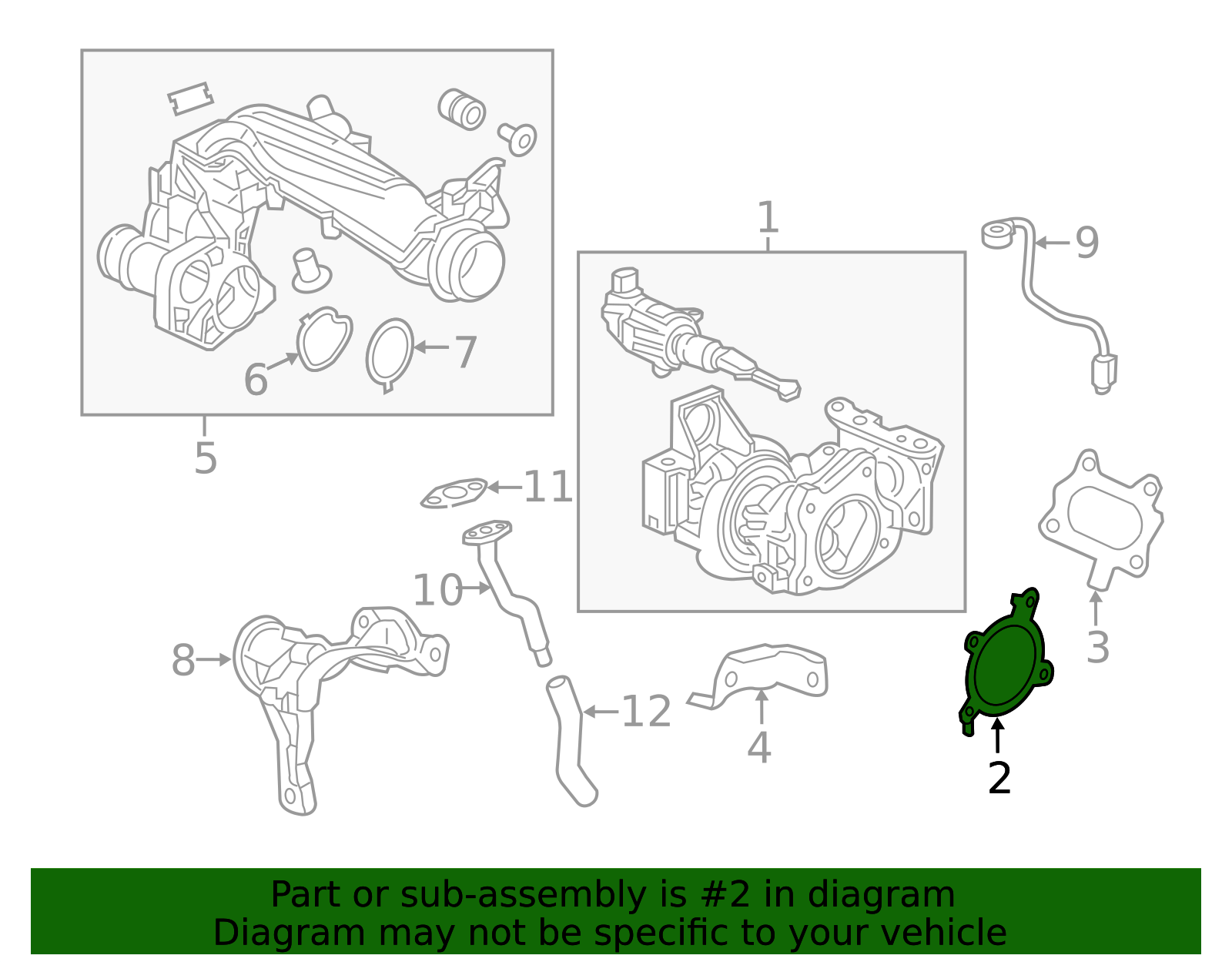 18234-59B-004 - Gasket 2016-2025 Honda | Toronto Honda Parts
