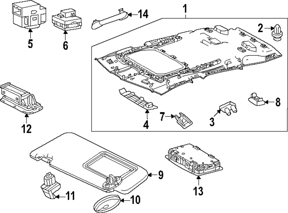 86730-0C010 - 2022-2024 Lexus - Microphone | My L Parts