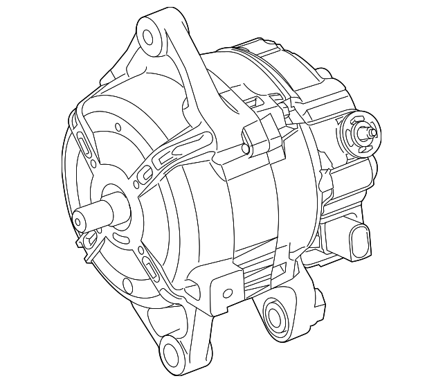 27060-0T260 - Alternator - 2014-2019 Toyota Corolla | Toyota Parts ...