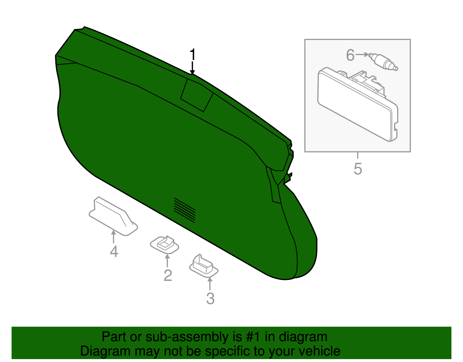 2014-2020 Nissan Rogue Lower Trim Panel 90900-4BA0B | My Nissan Part