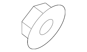 2003-2024 Porsche Lower Control Arm Lock Nut WHT-001-938 | Sunset ...