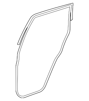 2015-2024 Nissan Murano Surround Weather-Strip 82831-9UH0A | Nissan ...