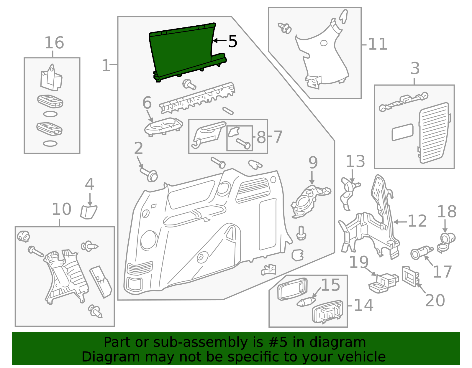 2011-2020 Toyota Sienna 2011-2020 Toyota Sienna - Sunshade 65980-08020 ...