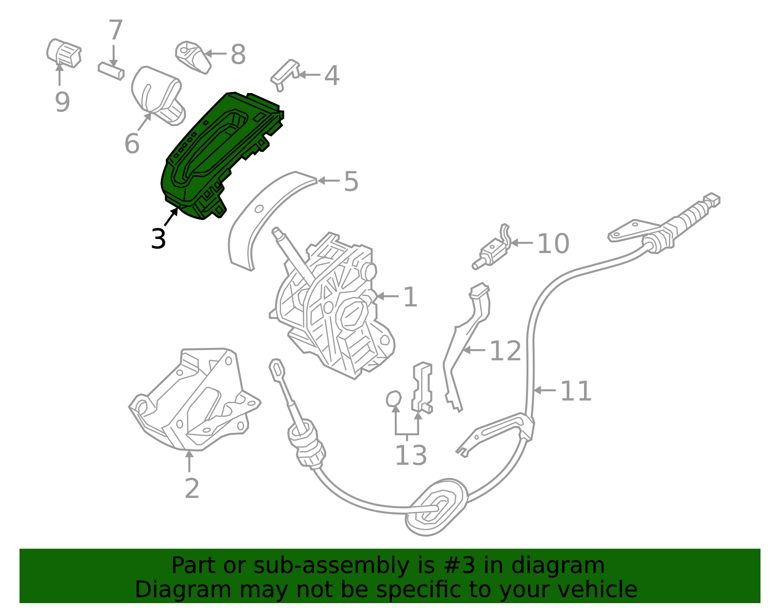 54720-TLA-A82ZA - High-Quality Automatic Transmission Shift Indicator ...