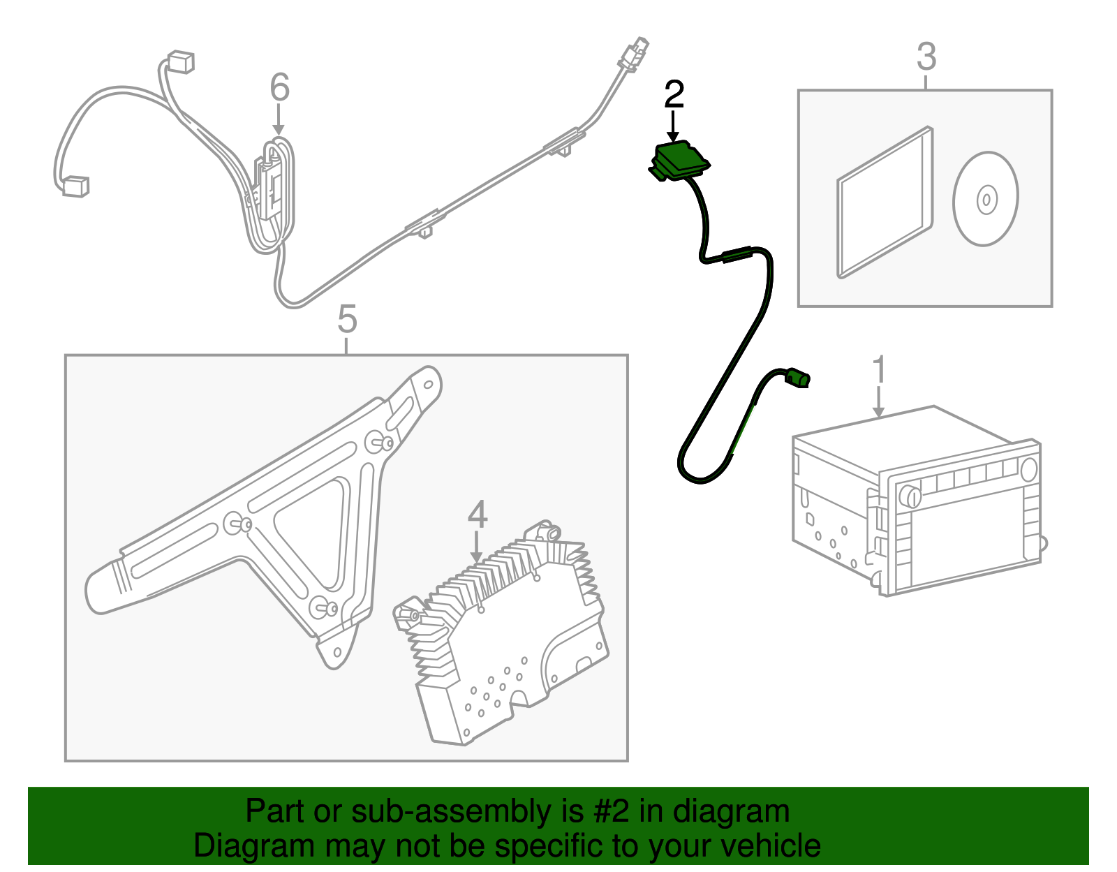 FL1Z-10E893-D - 2015-2017 Ford - GPS Antenna | Dealer Auto Parts