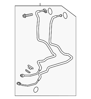 222-830-50-02 - Rear AC Line 2014-2020 Mercedes-Benz | Mercedes-Benz ...