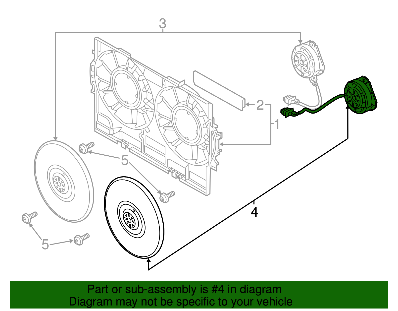 4H0-959-455-AD - Fan & Motor 2012-2018 Audi | Audi OEM Parts Guy