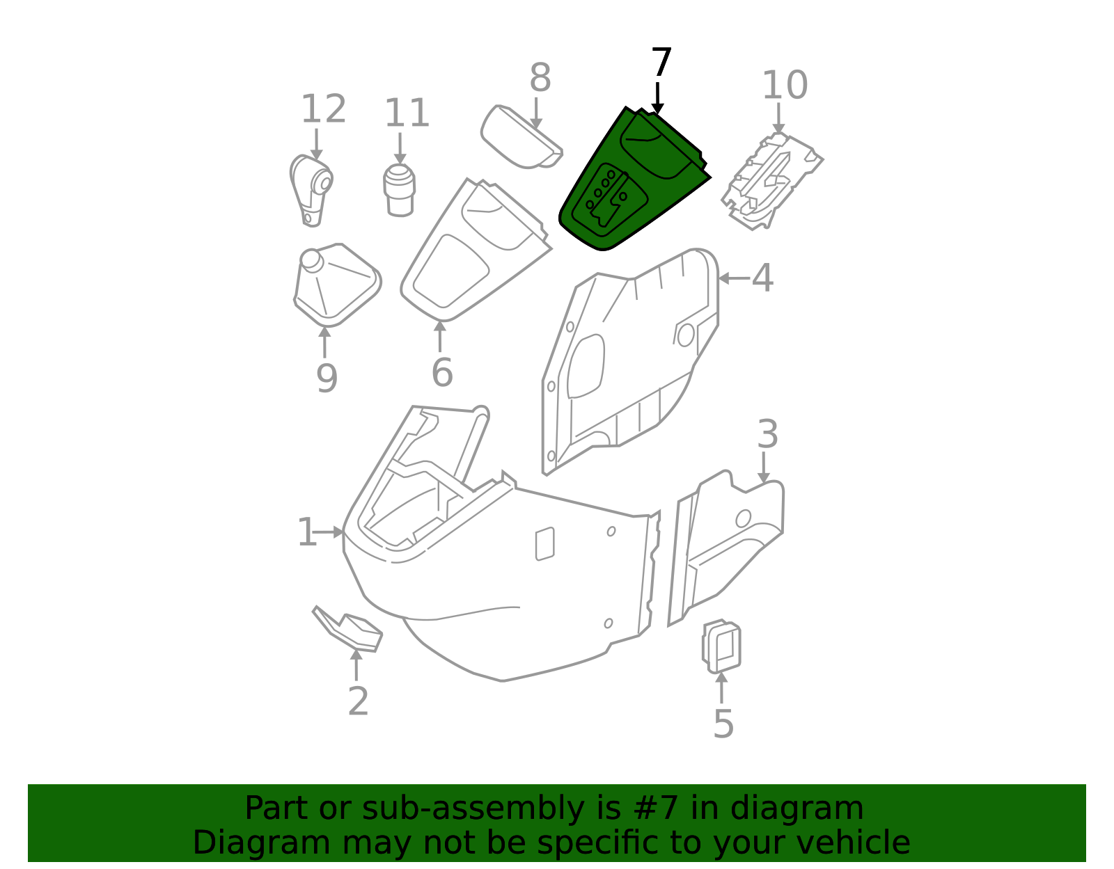 Shift Plate 84651-2E100-AX | OEM Parts Online
