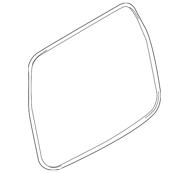 2012-2017 Nissan Quest Weatherstrip 90830-1JA2B | My Nissan Part