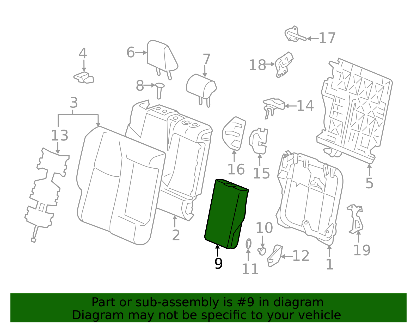 72830-42180-E2 - 2019-2024 Toyota - Armrest Assembly | Nucar Toyota Parts