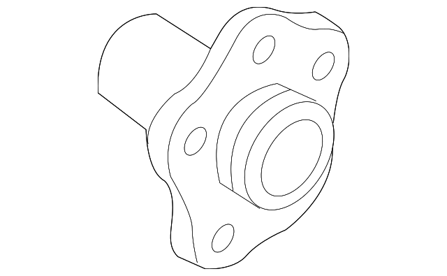 2003-2009 Nissan 350Z Hub Assembly 43202-AG000 | Temecula Nissan Parts