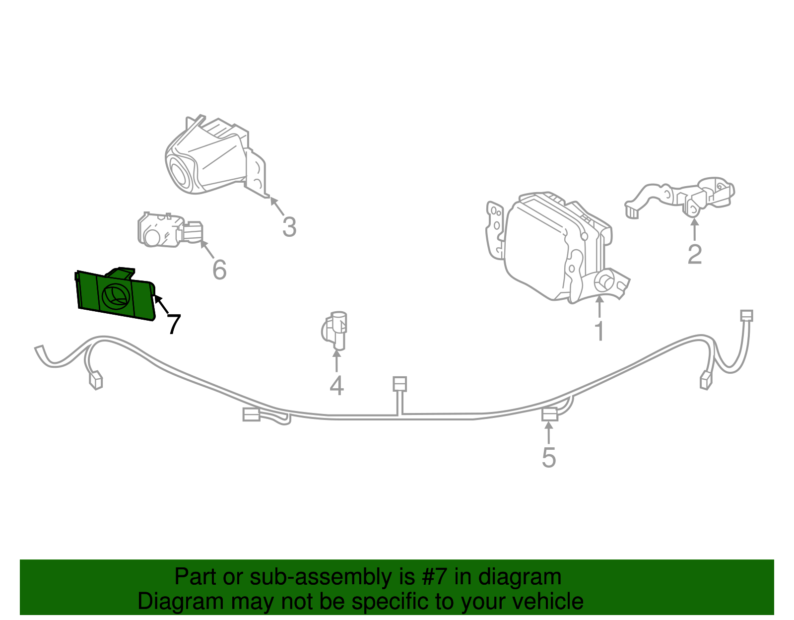 2018-2021 Lexus | Park Sensor Retainer | 89348-78040-D0 | Express Lexus ...