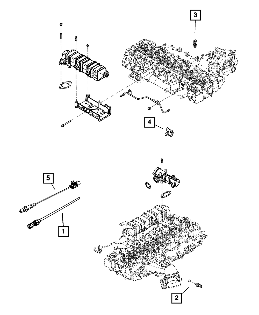 68002440AA - Egr Temperature Sensor The Official Mopar eStore