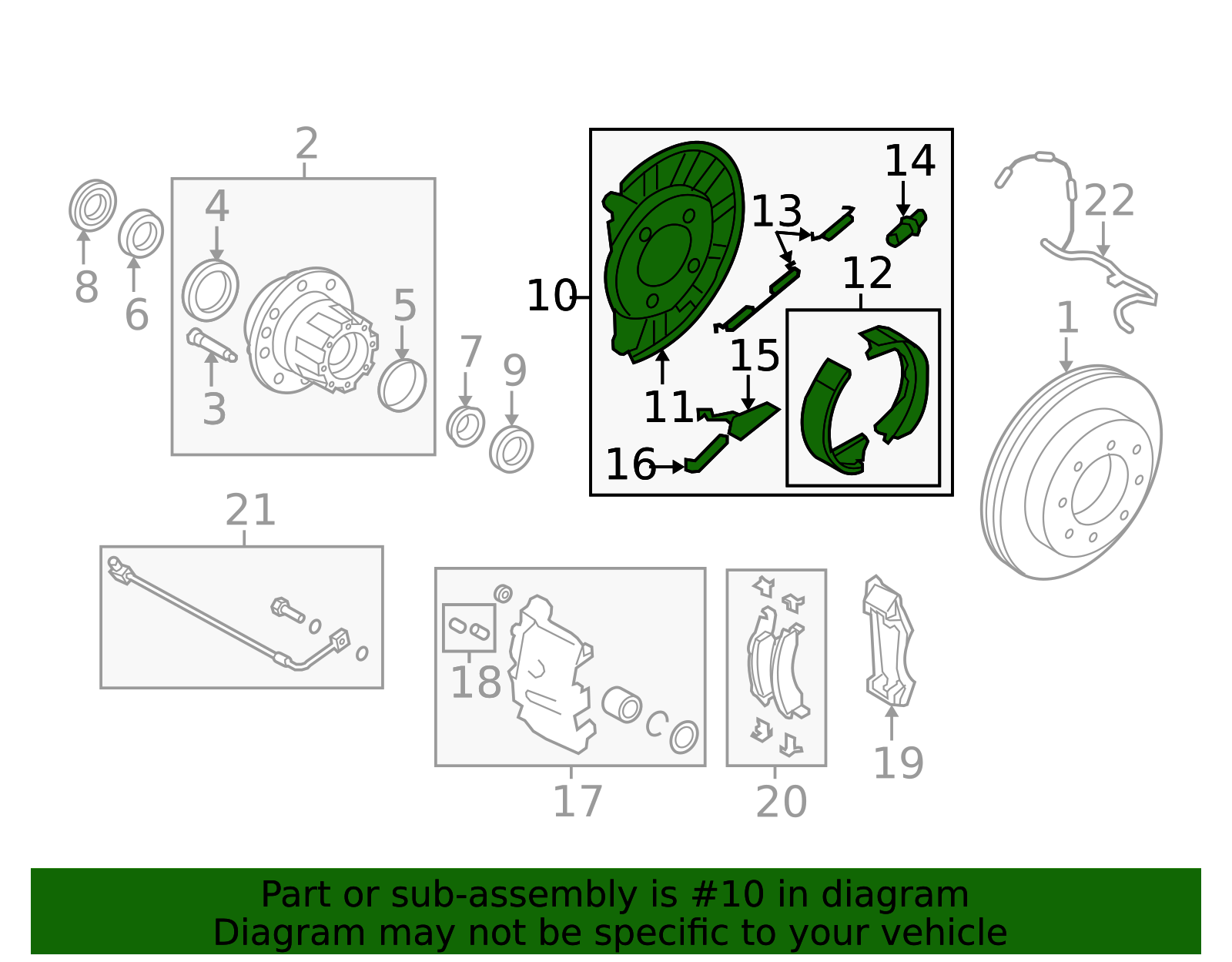 2021-2025 Ford Parking Brake Assembly lc2z2209a | TascaParts.com