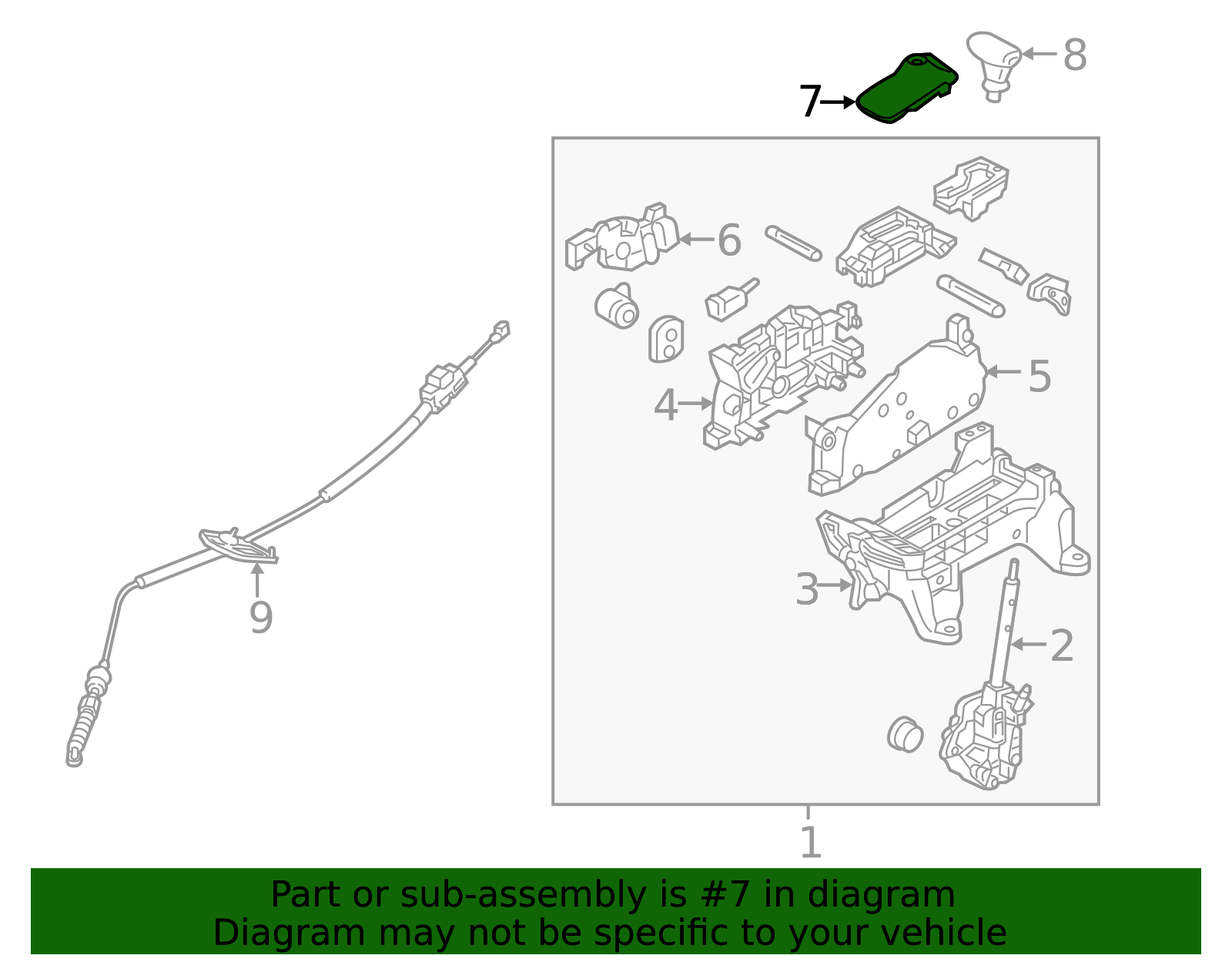 Shift Boot 84632-F2300-TKW | MotorMotor