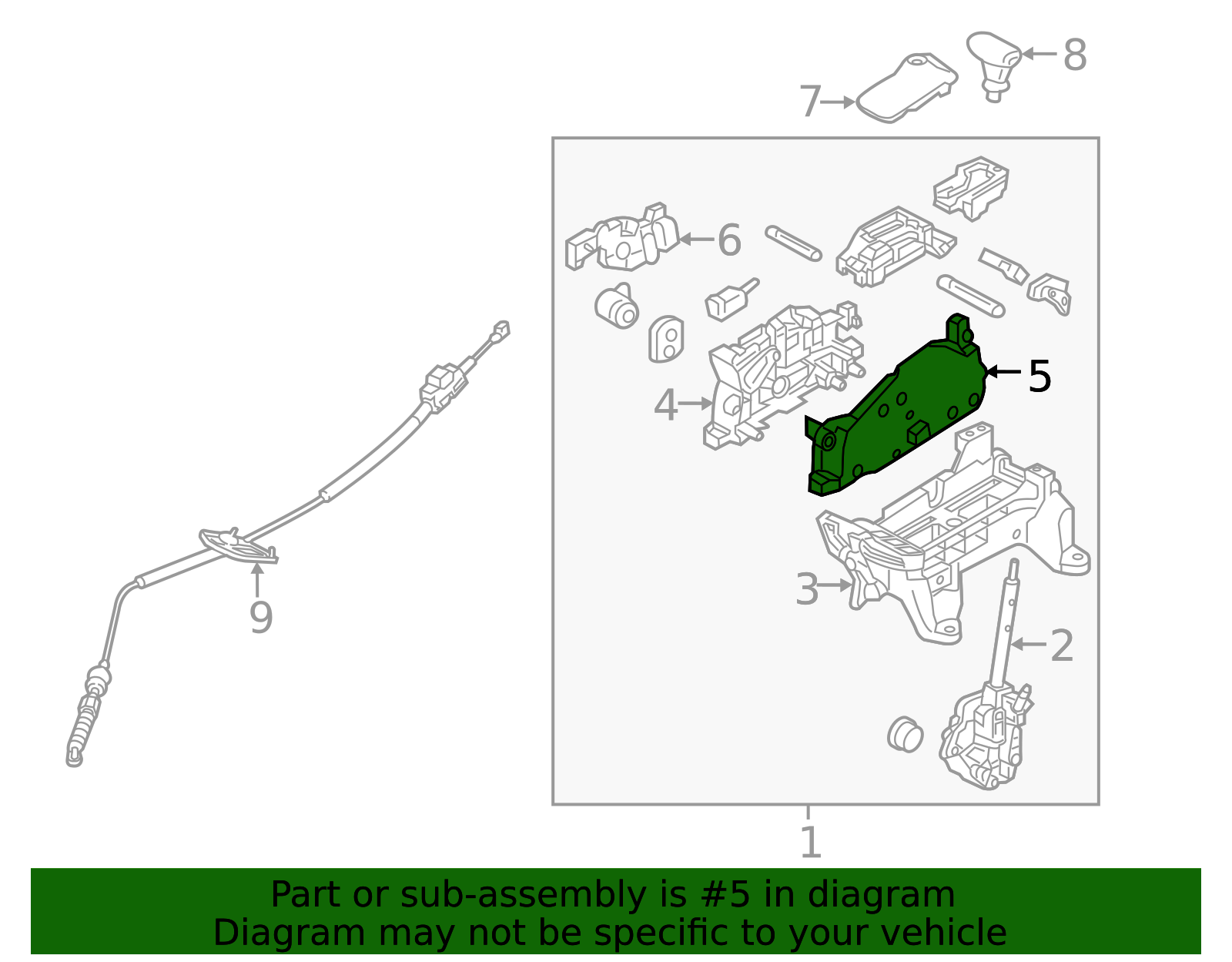2017-2022 Hyundai Shifter Assembly Bracket 46731-D4100 | OEM Parts Online