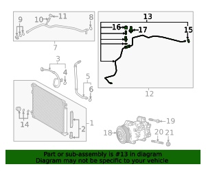 2018-2024 Toyota Camry Liquid Line 88716-06570 | OEM Parts Online