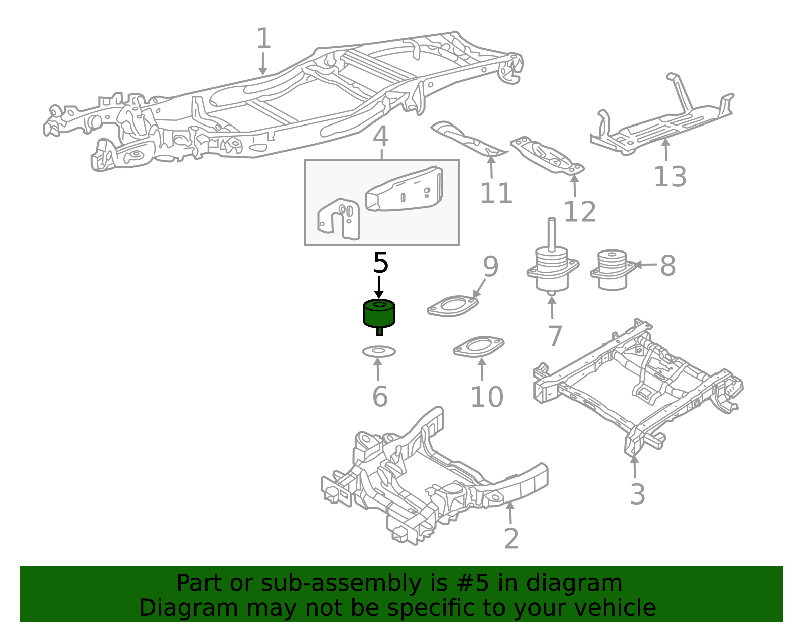 2004-2008 Ford Upper Insulator 4L3Z-1000154-AA | Ford OEM Parts Outlet