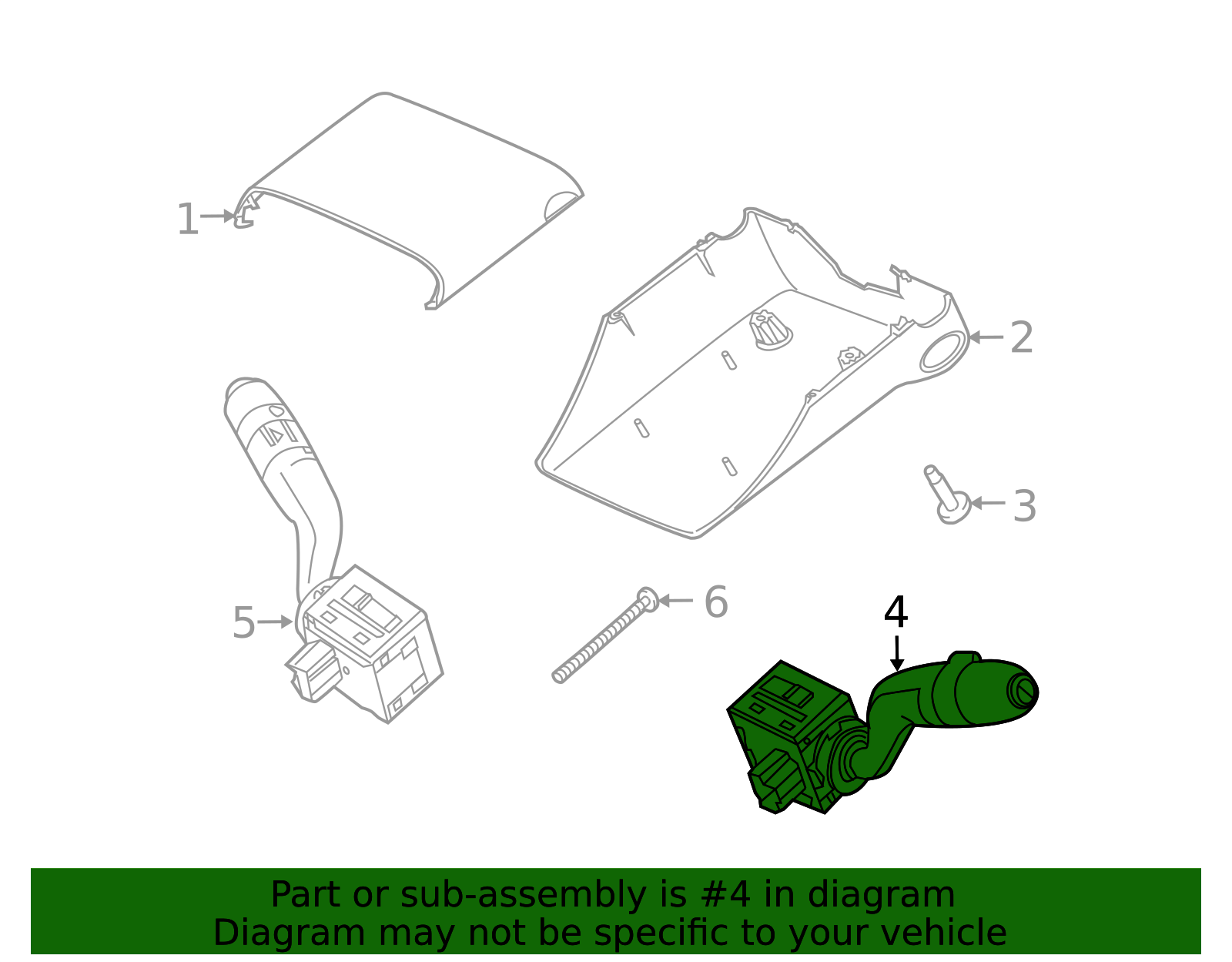 C2D53495 - High-Quality Signal Switch for AutoNation Parts