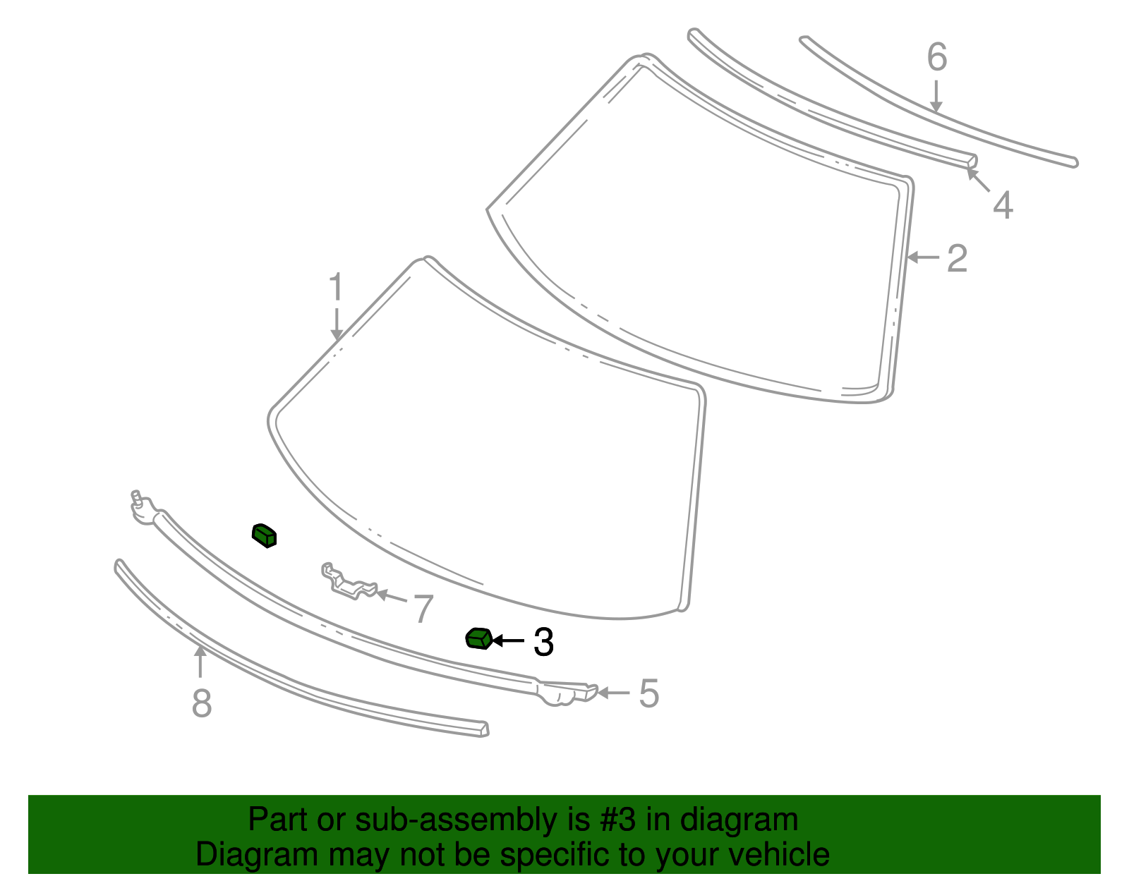 Genuine OEM Acura - Spacer Part# 73126-SL0-000 | Acura Parts For Less