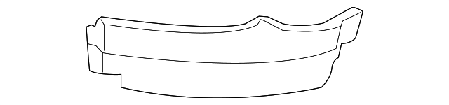 23481685 - Primed Passenger Side Front Bumper Outer Filler GM Parts Center