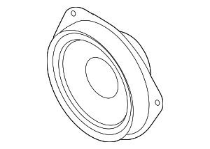 2008 Saturn Astra Rear Dr Speaker 90543455 | Capital Chevy Parts