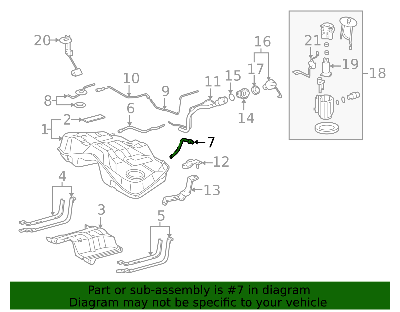 77213-53020 - Filler Hose - 2006-2015 Lexus | My L Parts