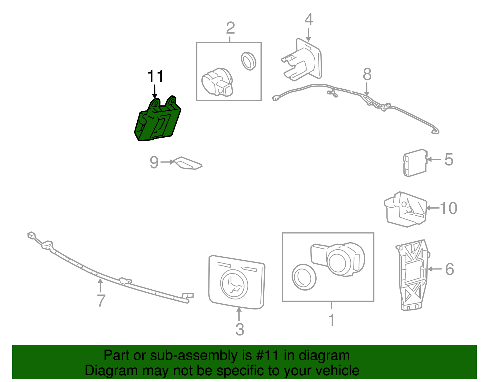 20920237 - OEM GM MODULE GMPartsCenter.net | GM Parts Center