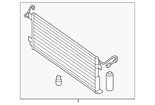 2020-2024 Nissan Condenser Assembly 92100-9FV5A | My Nissan Part