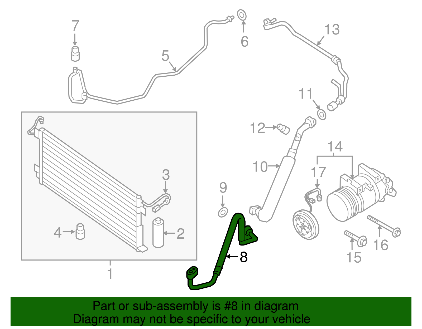 92490-9FU0B - 2019-2022 Nissan TITAN XD - Discharge Line | Anicra ...