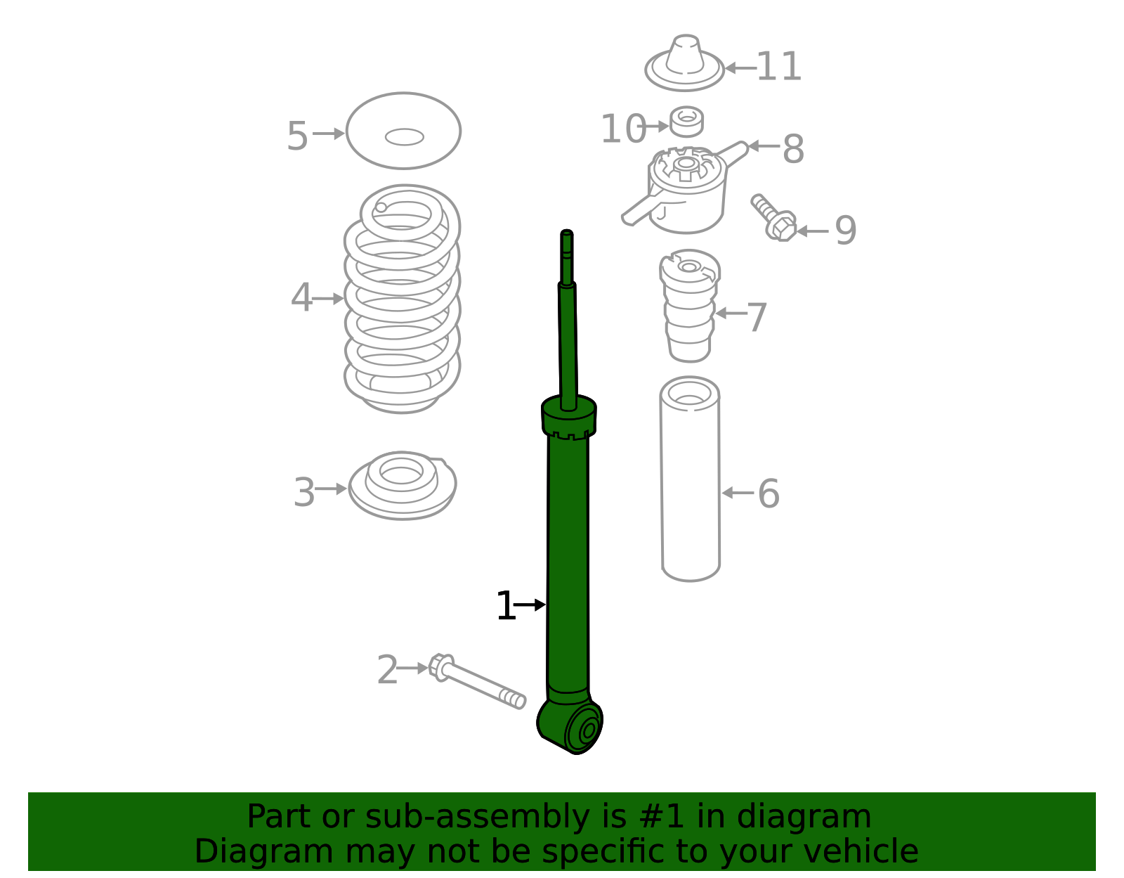55307-M7710 - Shock 2019-2021 Kia Forte | Kia.Parts Store