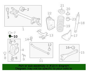 2005-2024 Ford Motorcraft™ Camber Kit MCF-2665 | OEM Parts Online