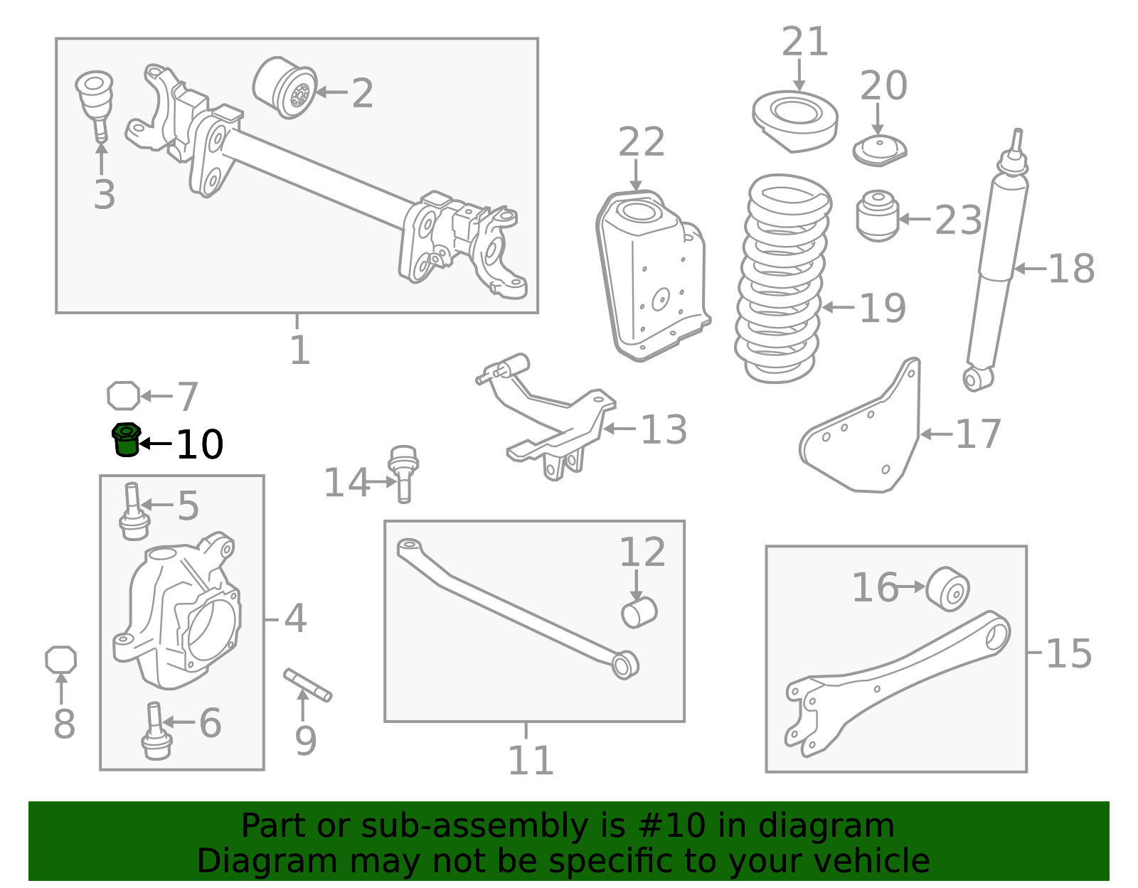 2005-2024 Ford Motorcraft™ Camber Kit MCF-2665 | OEM Parts Online