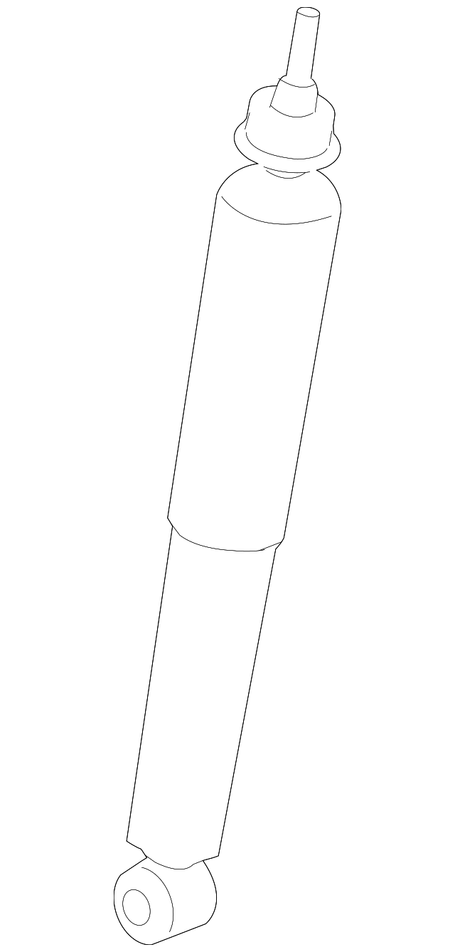 Genuine OEM Ford Part - Shock Absorber Assembly ASH-24497 | Genuine OEM ...