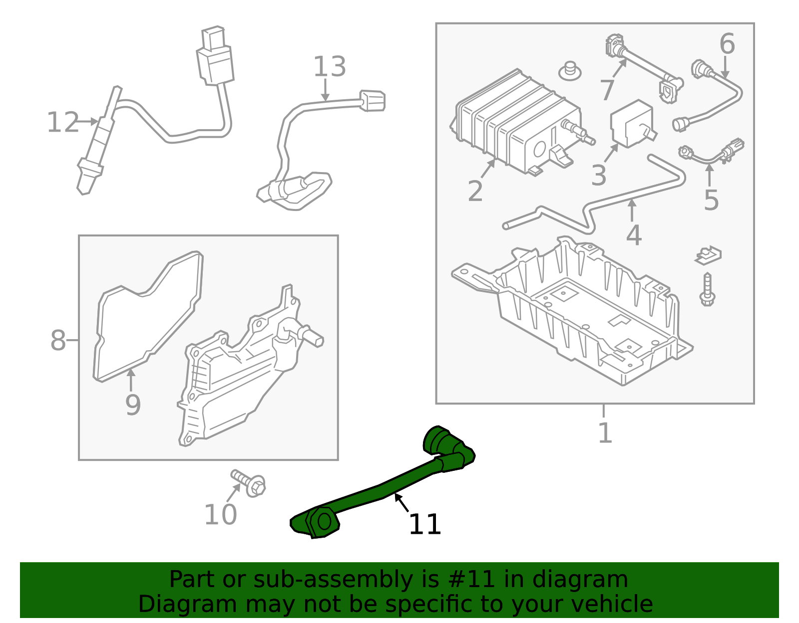 2015-2023 Ford Mustang Motorcraft PCV Valve Hose KCV-280 | TascaParts.com