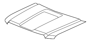 2014-2019 GMC Hood 84348415 | GM Parts Center