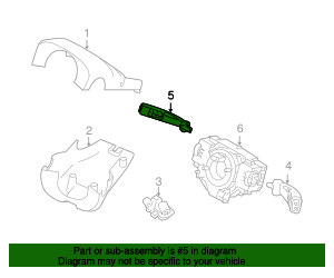 8637377 - Turn Signal Switch - 2004-2013 Volvo | Volvo OEM Parts Direct