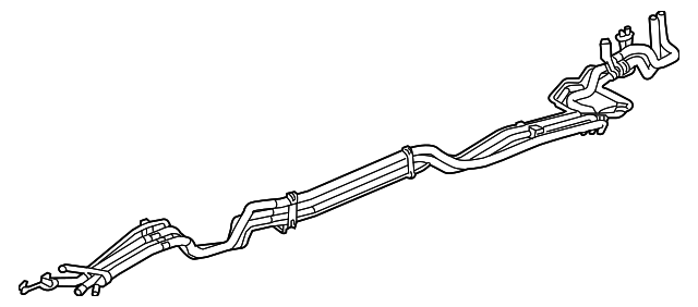 2014-2016 Toyota Highlander Rear AC Line 88840-0E080 | OEM Parts Online