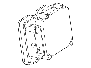 2017 Buick LaCrosse Electronic Brake Control Module with Bolt 84084526 ...