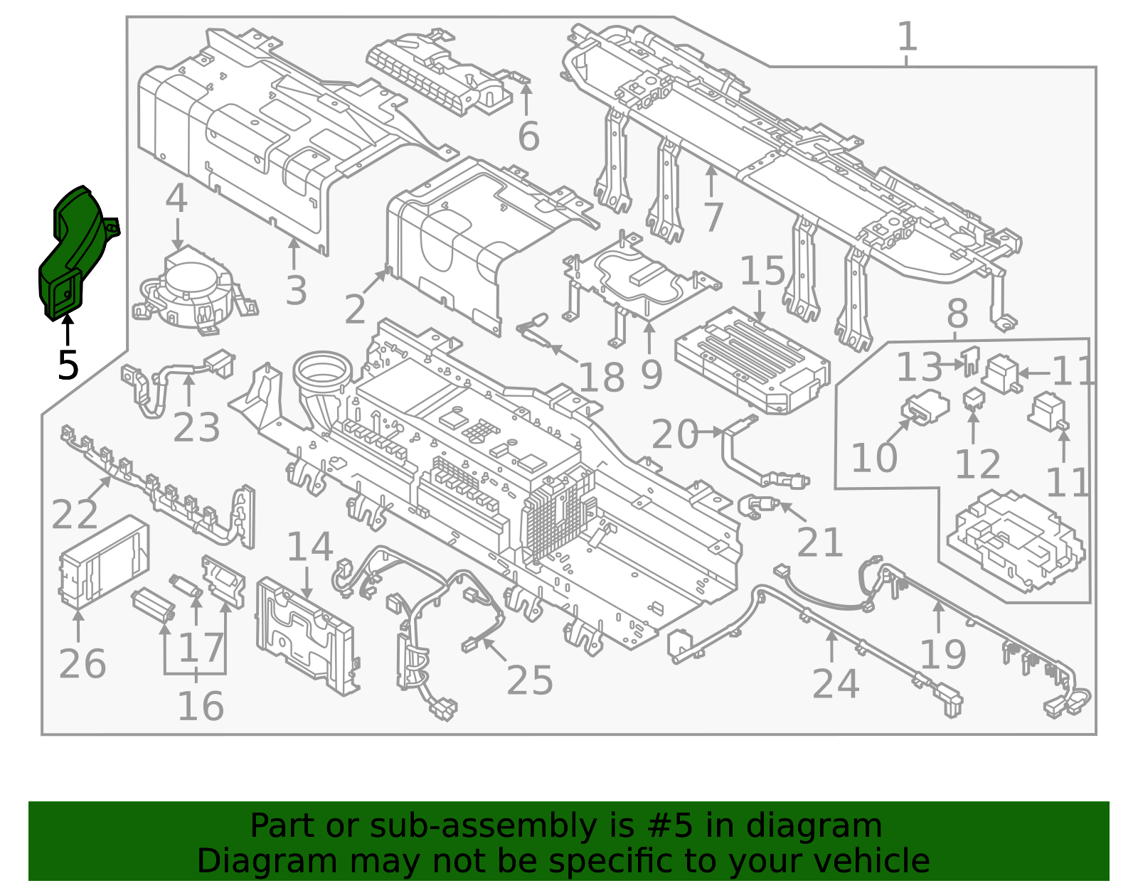 37573-AT000 - Outlet Duct 2023-2025 Kia Niro | Kia.Parts Store