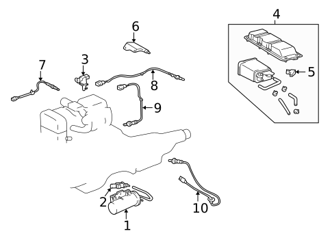 Powertrain Control for 2002 Lexus IS300 | Lexus OE Parts